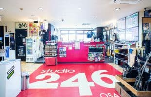 スタジオ246 OSAKA｜大阪梅田の音楽スタジオ・バンド練習するなら246