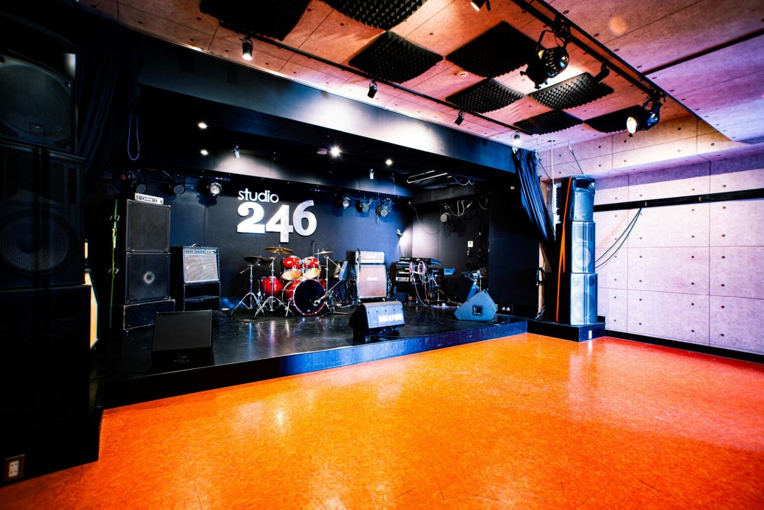 スタジオ246 KYOTO｜京都大宮の音楽スタジオ・バンド練習するなら246